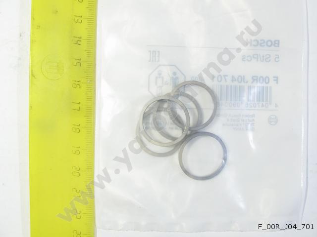 F 00r J04 701 Кольцо установочное Bosch Ярославна топливная 5341