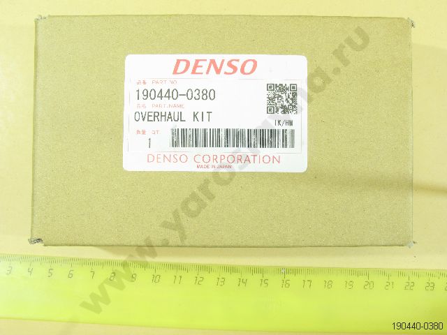 190440-0380 Ремкомплект ТНВД PE(s)6NB (EP-9) STD 17 наим. Denso ...
